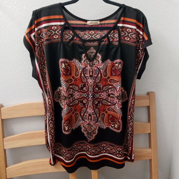 Lavish | Tops | Womens Lavish Plus Boho Top | Poshmark